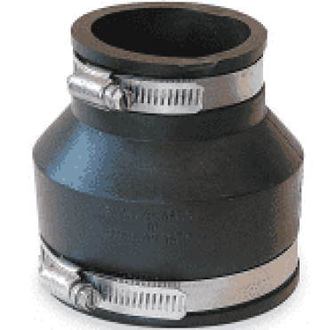 RUBBER FERNCO COUPLING PVC X PVC 2" X 1 1/2" #1056-215