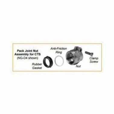 FORD BRASS PACK JOINT NUT ASSEMBLY 1" CTS #NG-F4