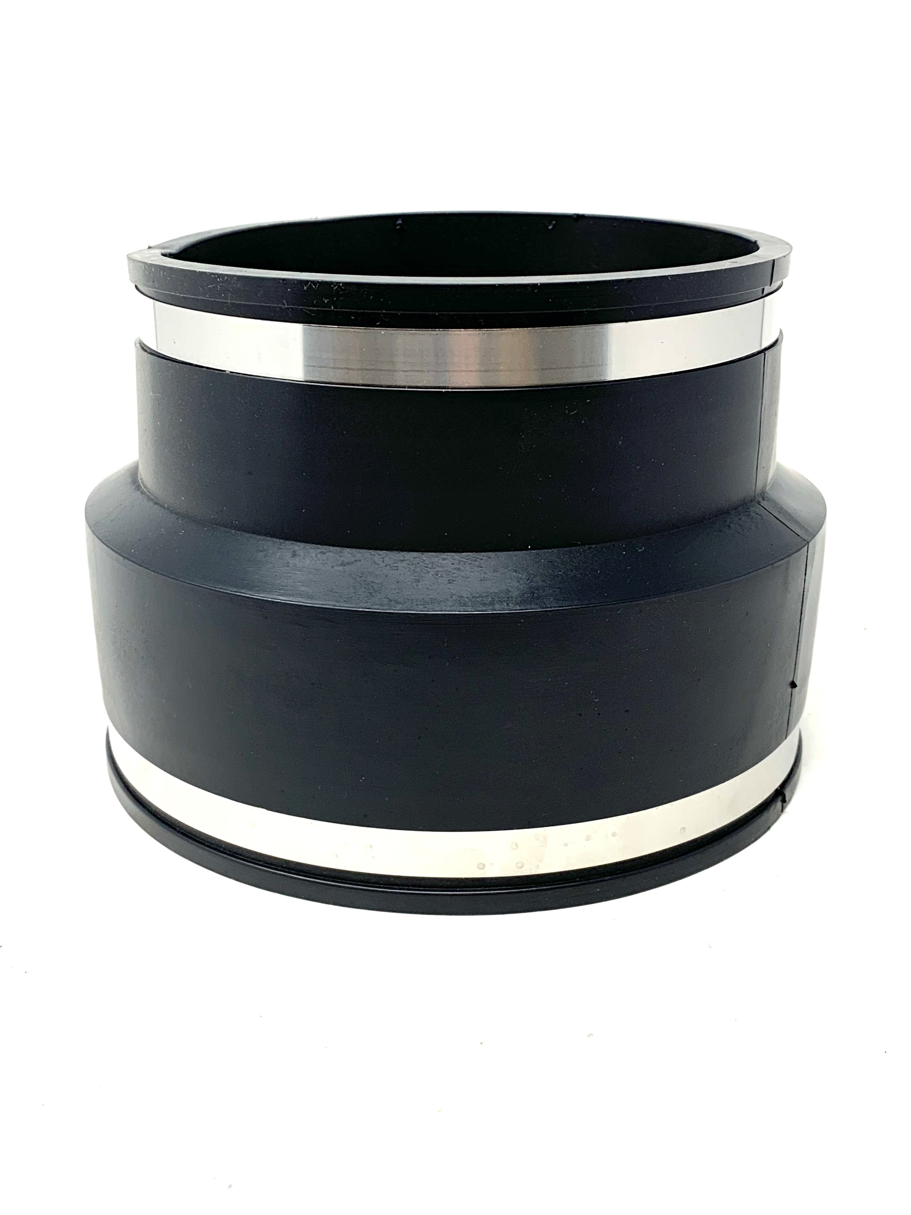 RUBBER FERNCO COUPLING CONC X PVC 6" #1006-66