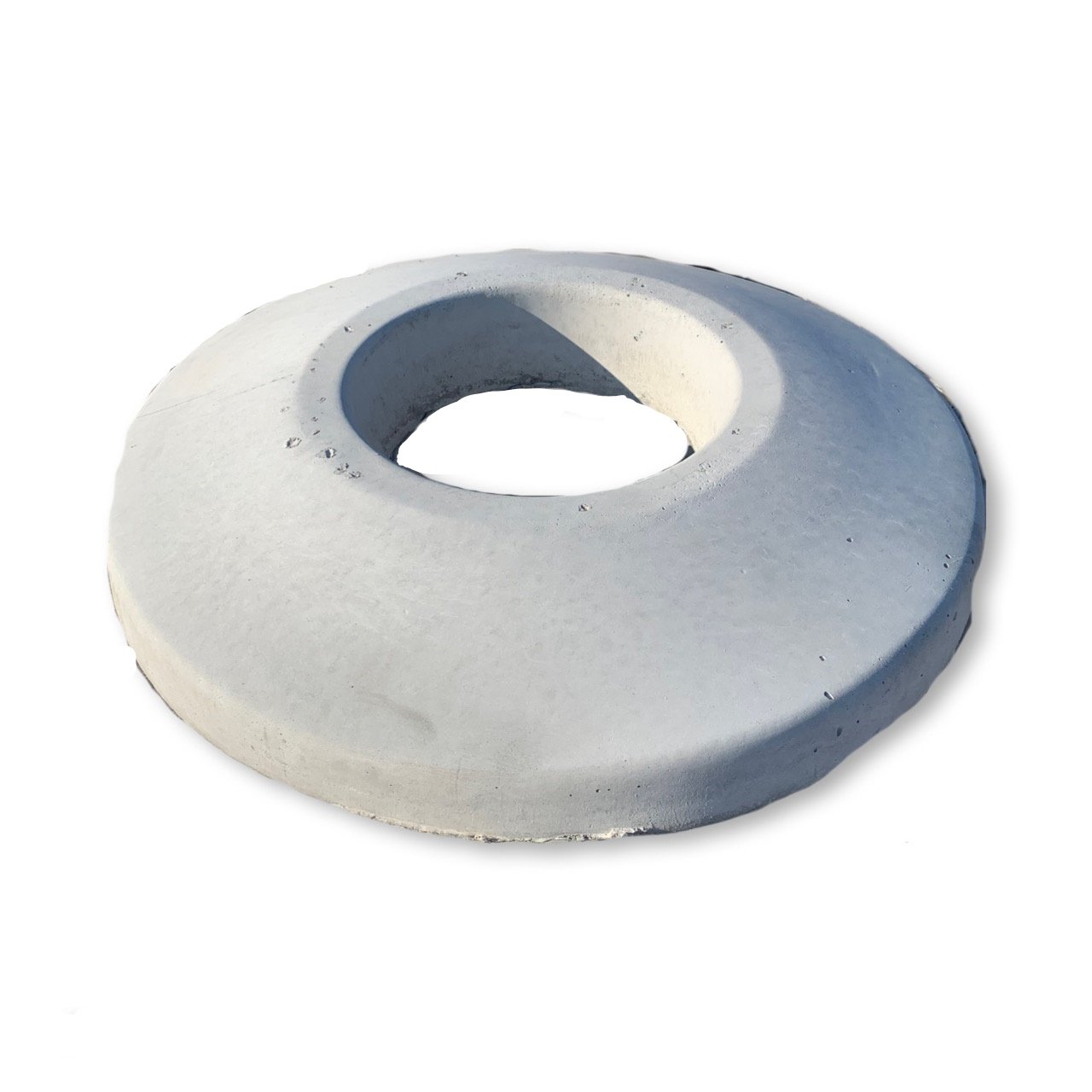 24" ROUND CONCRETE VALVE PAD W/ 10" HOLE