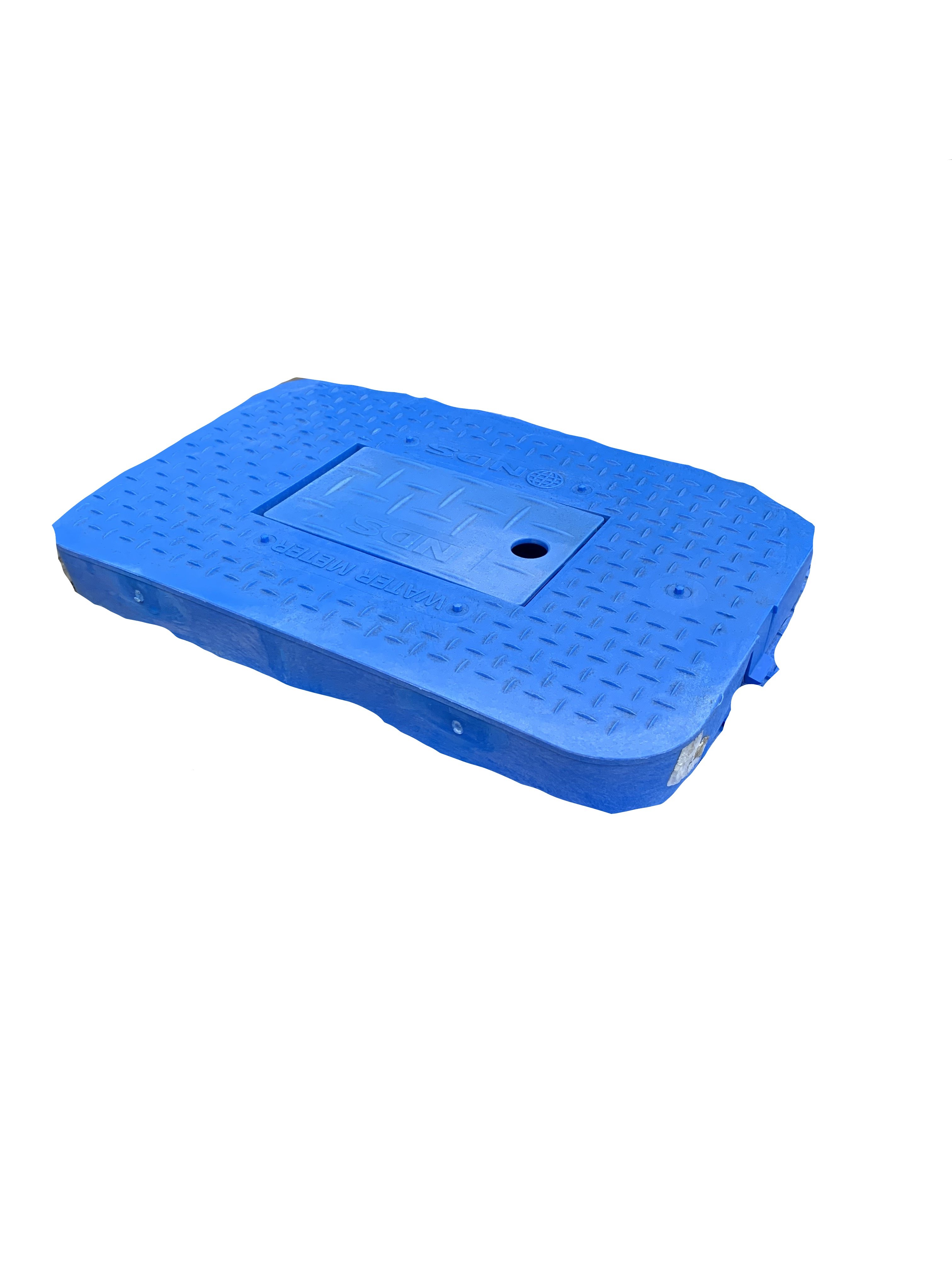 NDS STANDARD "BLUE" METER BOX LID ONLY W/ PVC READER #D1200-DIBLRDL