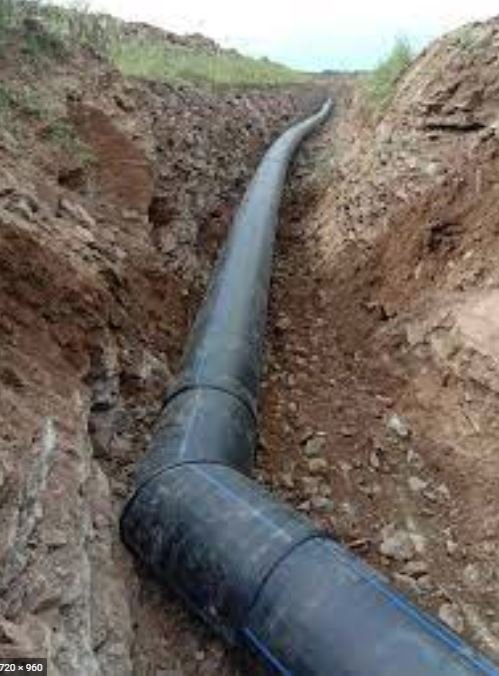 4" SDR-11 IPS HDPE WATER PIPE BLACK 40' LENGTHS