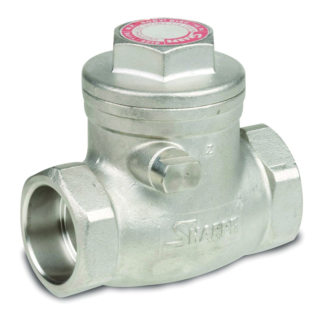 SS CHECK VALVE 200# WOG 1" SHARPE #20276-SW