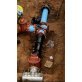 M&H MJ GATE VALVE "OL" 16" W/ 2" NUT